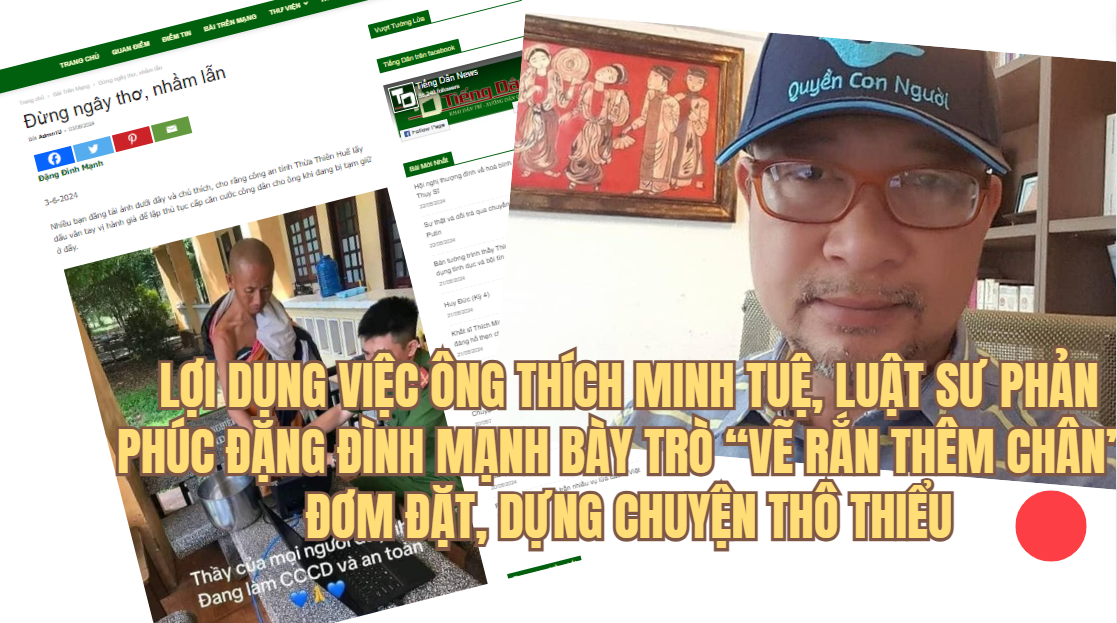 Việt kiều phân tích hiện tượng Thích Minh Tuệ phần 1 - Nhân quyền Việt Nam